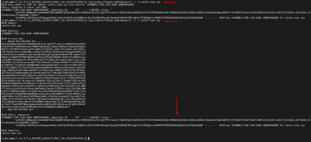 Dựng Zimbra 9 trên Centos 7 Blank - Nhan Hoa Knowledgebase
