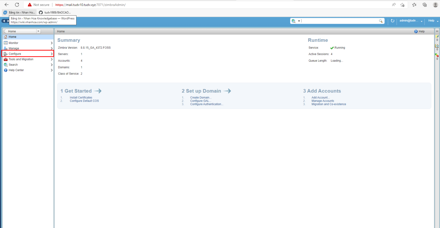 LDAP Active Directory - Zimbra - Nhan Hoa Knowledgebase