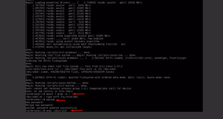 [Ubuntu] Reset root password bằng GRUB - Nhan Hoa Knowledgebase
