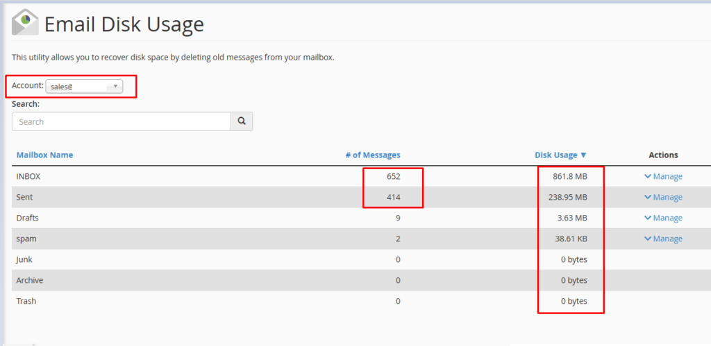 [Hướng dẫn] sử dụng tính năng Email Disk Usage trên Hosting cPanel - Nhan Hoa Knowledgebase