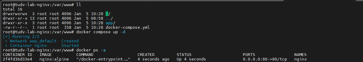 Cài đặt Docker Compose Trên Ubuntu 22 04 Nhan Hoa Knowledgebase