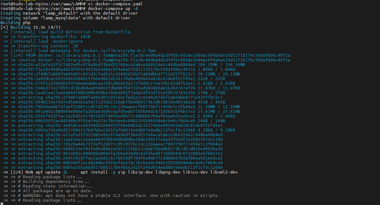 LAMP- Docker Compose - Nhan Hoa Knowledgebase