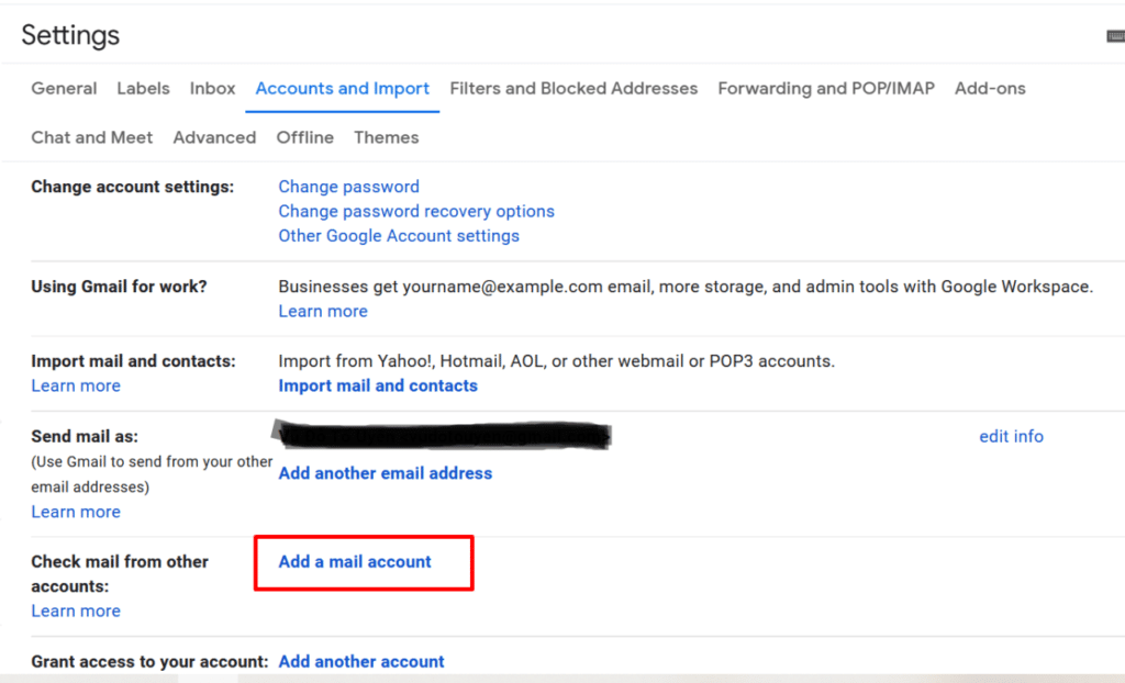 Cách thêm tài khoản email tên miền vào Gmail cá nhân của bạn - Nhan Hoa Knowledgebase